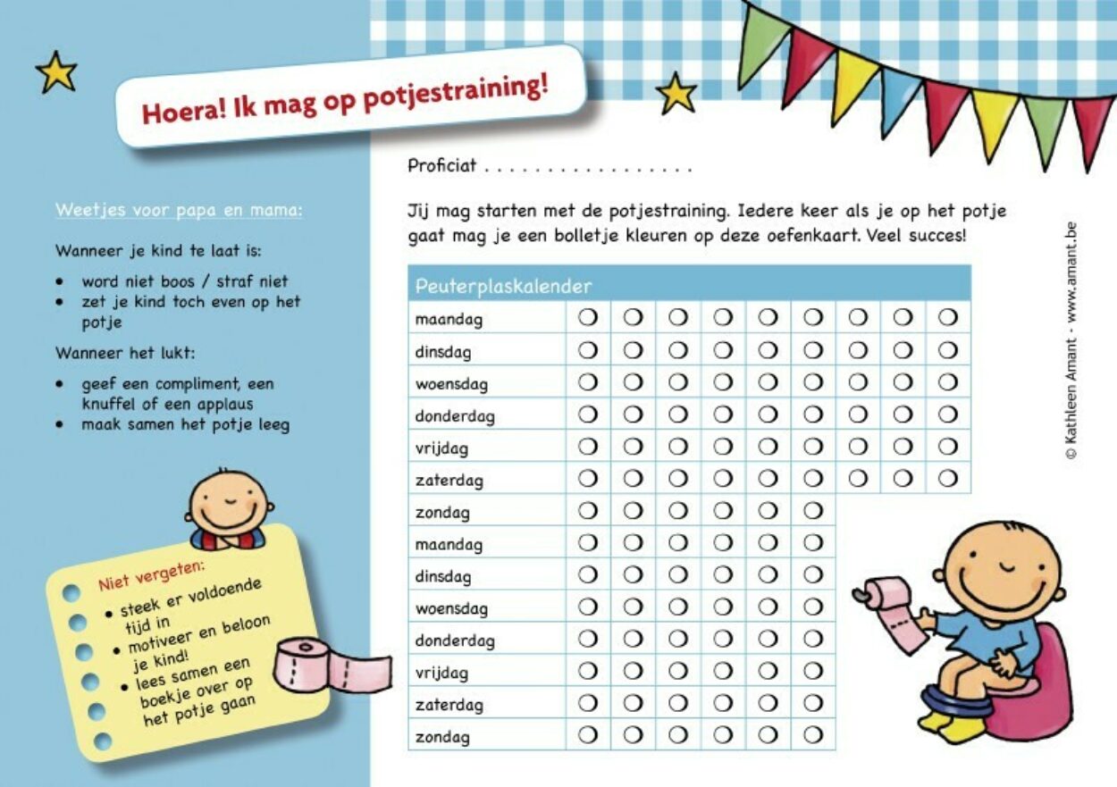 Potjestraining: hoe begin ik er aan? - Hageland